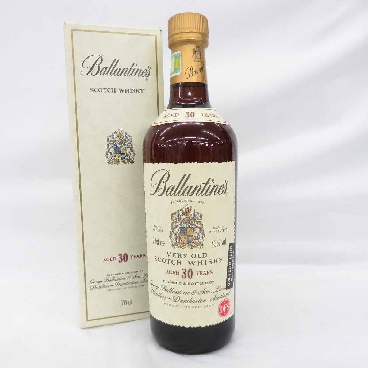 Yahoo!オークション - 【未開栓】Ballantine's バランタイン 30年 ベリ...
