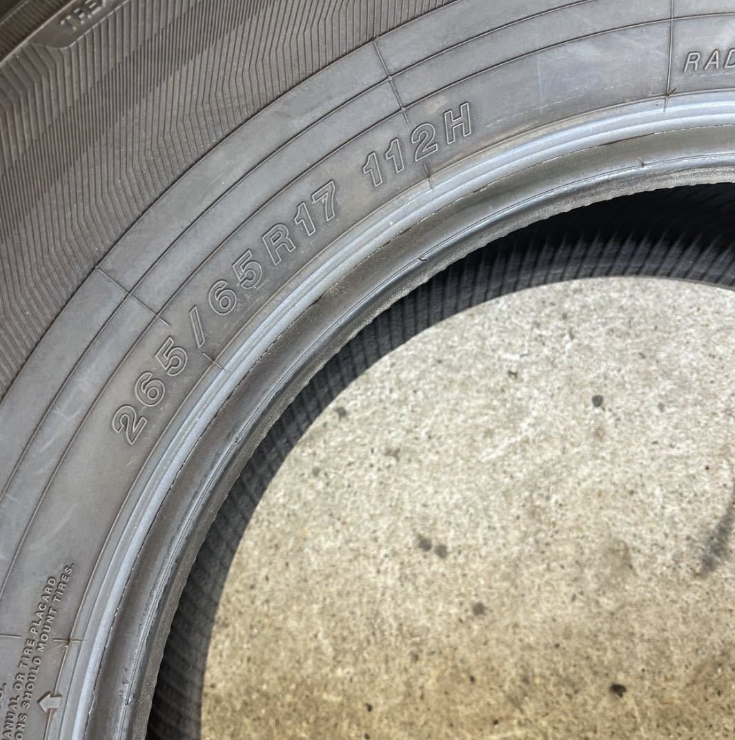 YOKOHAMA ジオランダー H/T G056 265/65R17 21年製 溝あり ランクル サーフ プラド 4本セット(中古品)｜売買されたオークション情報、yahooの商品情報を ...