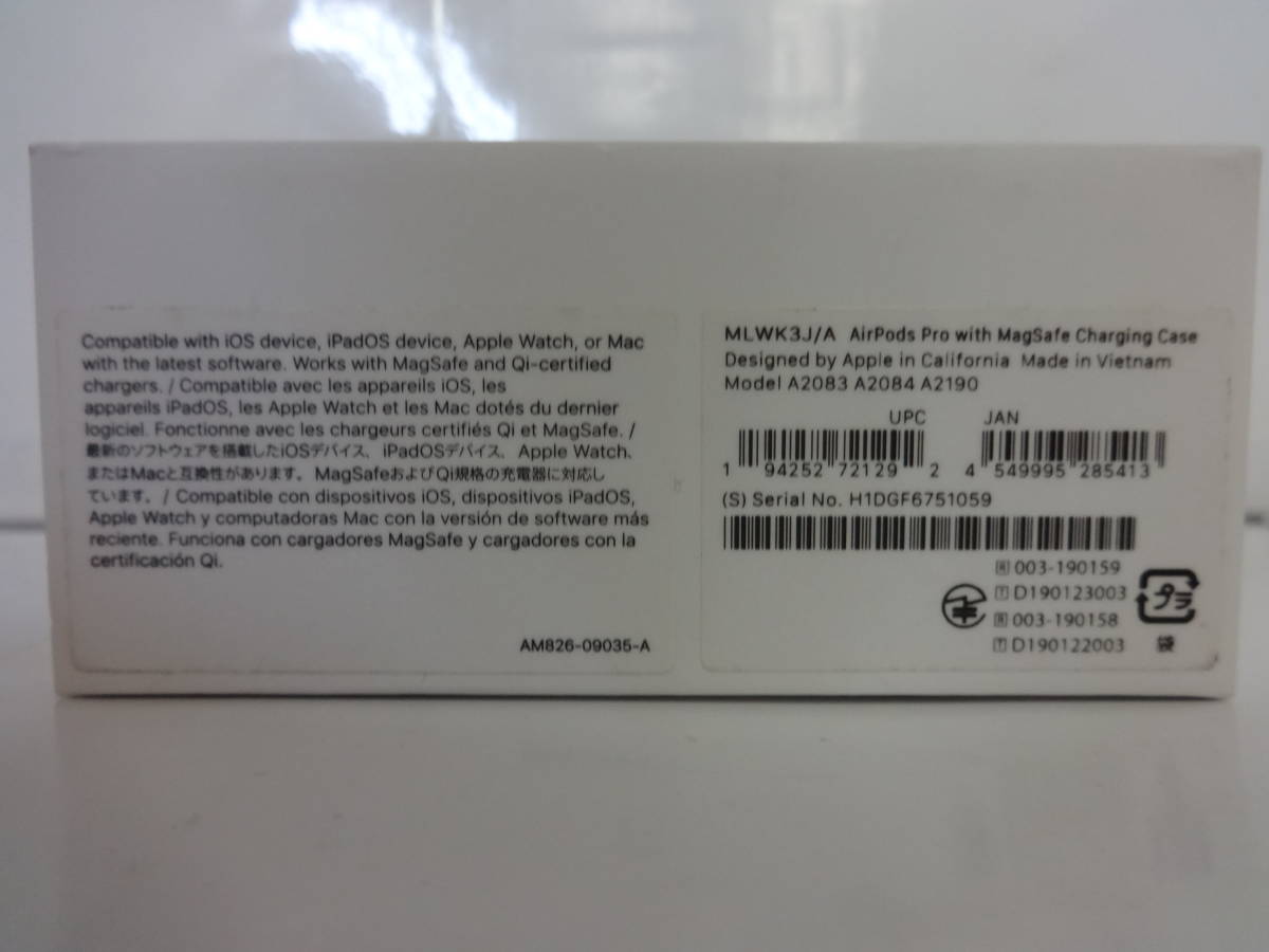 Yahoo!オークション - A080 ジャンク ワイヤレスイヤホン Apple Airpod...