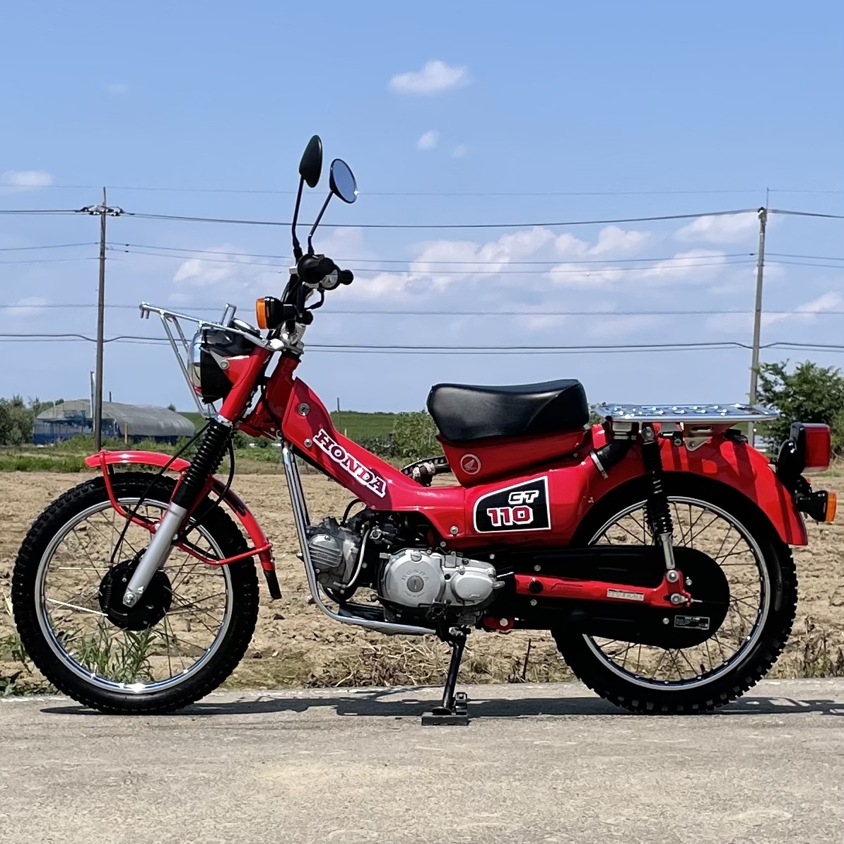 代購代標第一品牌－樂淘letao－CT110 ハンターカブ 実動 書類付き JD01 好調 美車 副変速機付き ホンダ 検) CT MD CD RV TDR XL NSR TZR DT CB ...