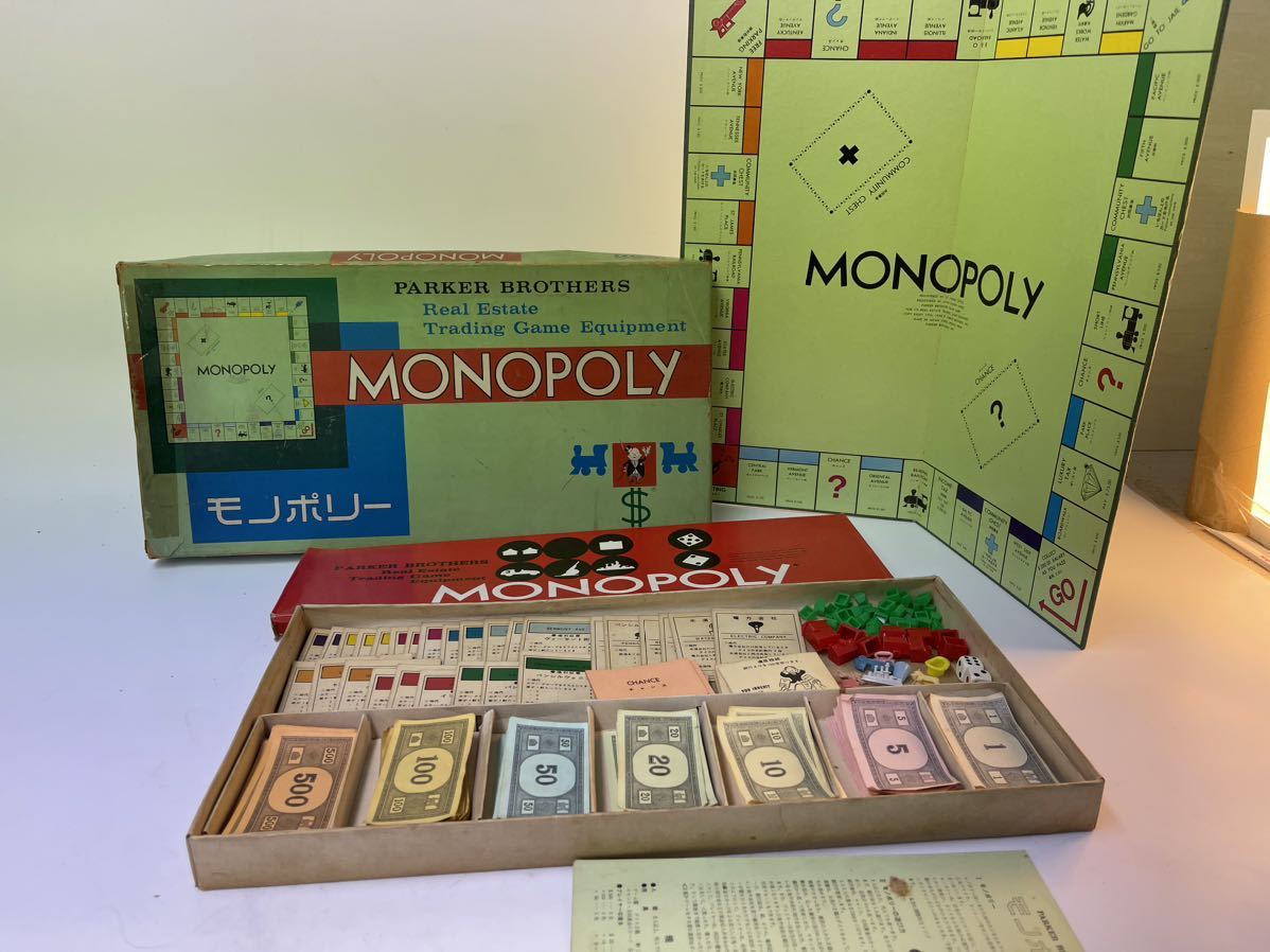 Yahoo!オークション - 希少 絶版 モノポリー ボードゲーム monopoly PA...