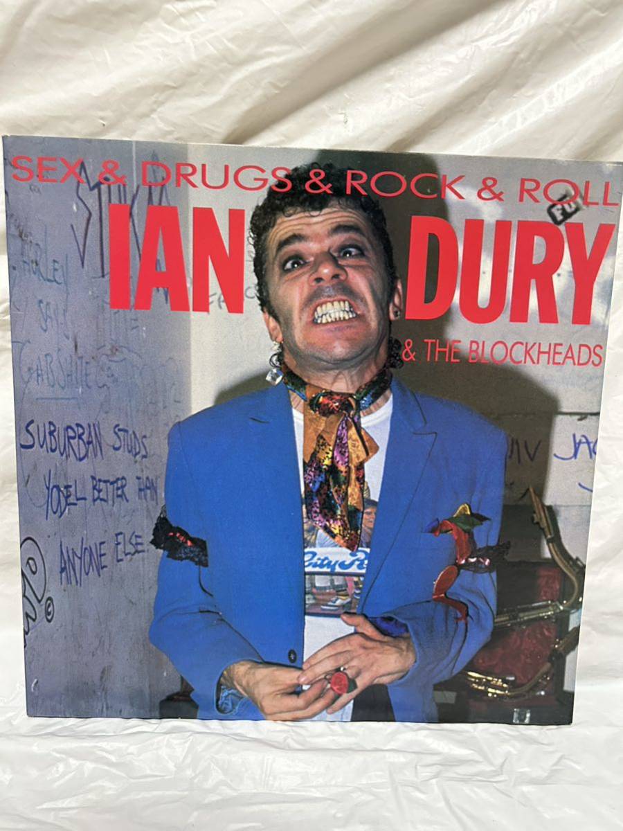 J313 Lp レコード Ian Dury And The Blockheads イアン デューリー Sex And Drugs And Rock