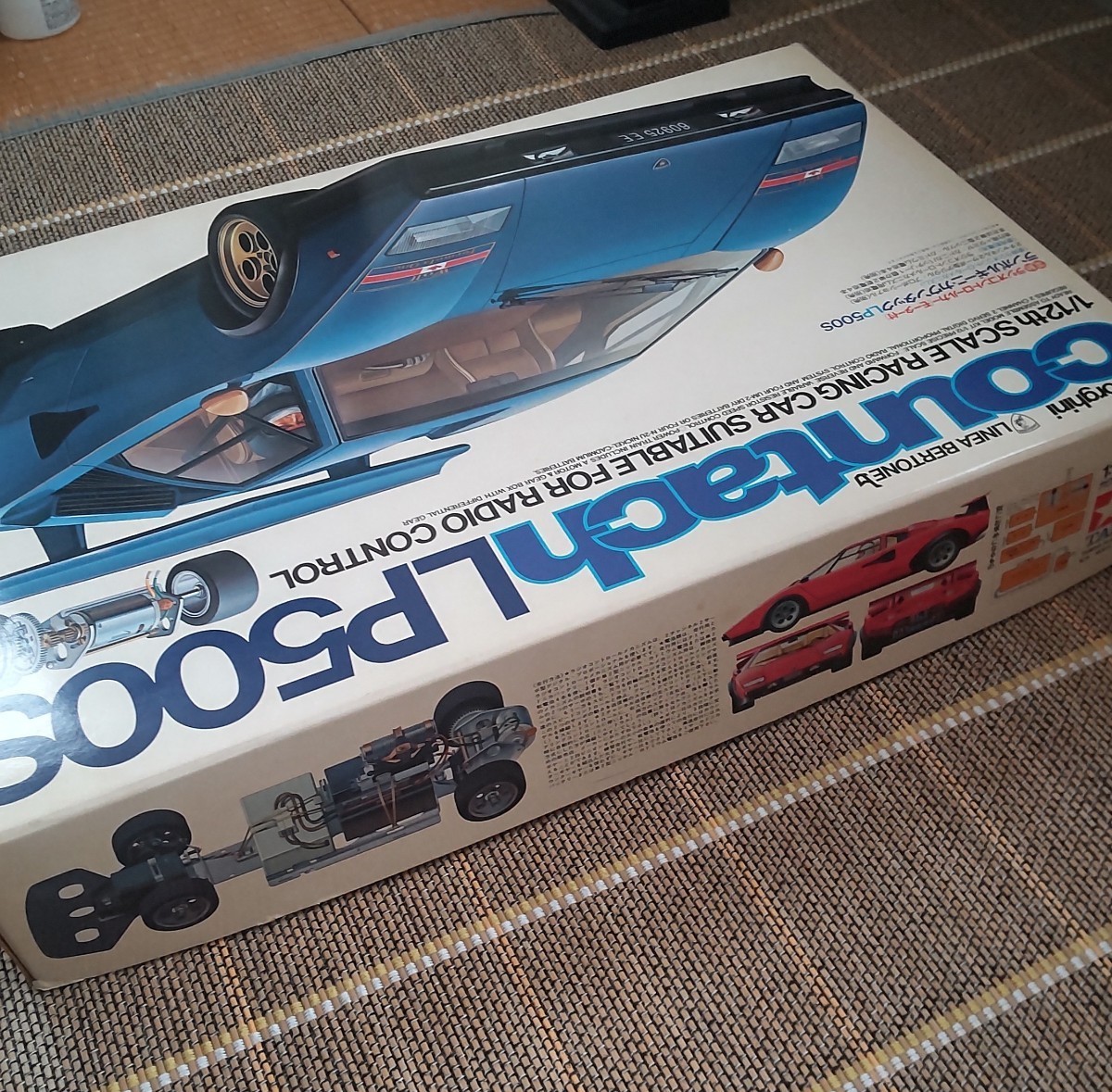 Yahoo!オークション - タミヤ ランボルギーニカウンタックLP500S 未組...