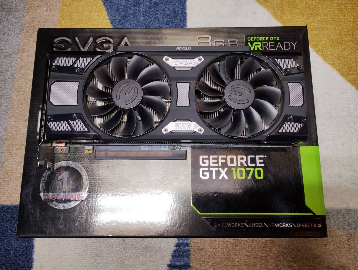 Yahoo!オークション - EVGA GeForce GTX1070 SuperClocked 8GB