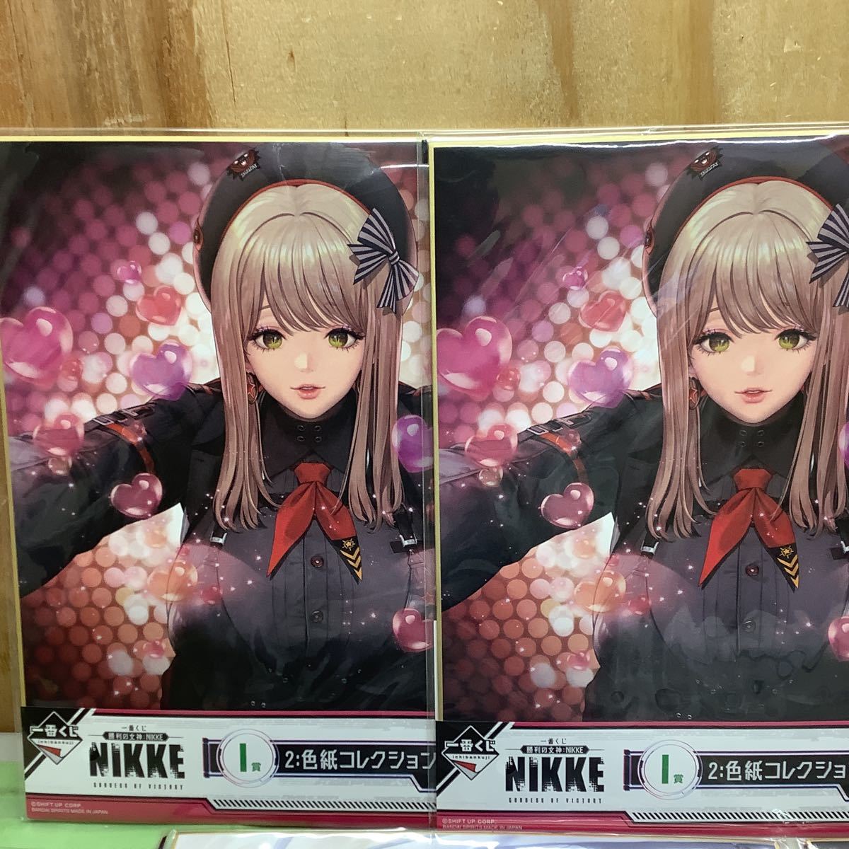 Yahoo!オークション - 一番くじ NIKKE I賞 K賞 色紙コレクション アク...