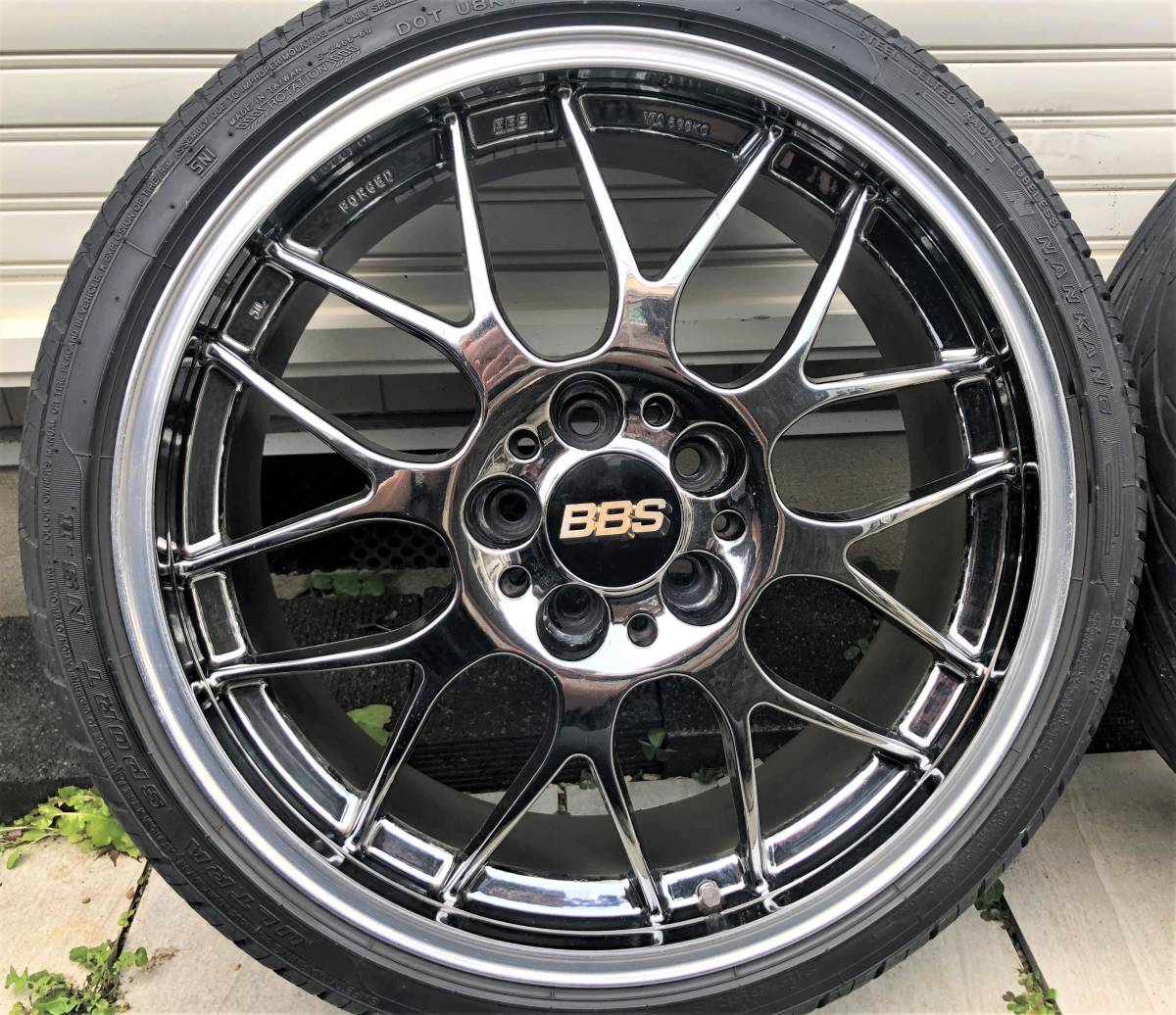 ヤフオク! - BBS RG-R 鍛造 軽量 アルミホイール 18インチ PC...