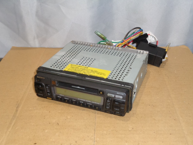 Yahoo!オークション - (F03) 当時物 希少 SONY ソニー MD プレーヤー M...