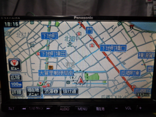 Yahoo!オークション - (F17) パナソニック ストラーダ HDDナビ CD DVD...