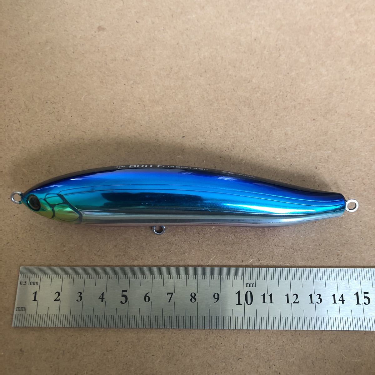 開封済 品 タックルハウス BRITT ブリット145MM 48g CG ORIGINAL(トップウォーター)｜売買されたオークション情報、yahooの商品情報をアーカイブ公開 ...