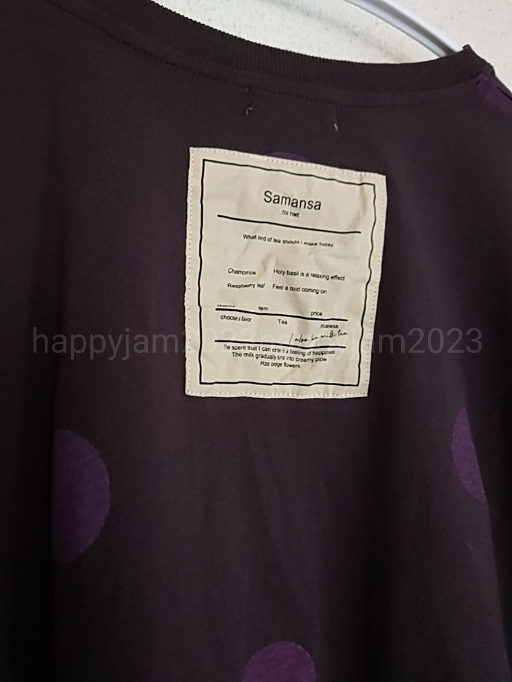Yahoo!オークション - SM2 かわいいドット柄TシャツUSED美品後ろタグ付...