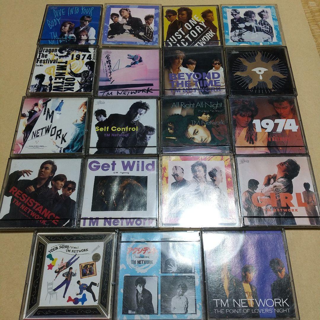 Yahoo!オークション - TM NETWORK 8㎝CDS シングル まとめ売り