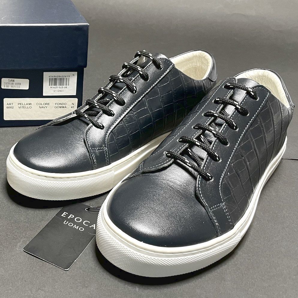 Yahoo!オークション - 新品 EPOCA UOMO エポカ ウォモ クロコ型押し ス...