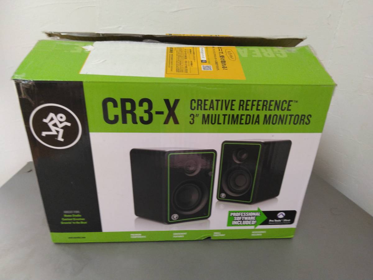 Yahoo!オークション - 送料無料 MACKIE CR3-X マッキー モニタースピー...