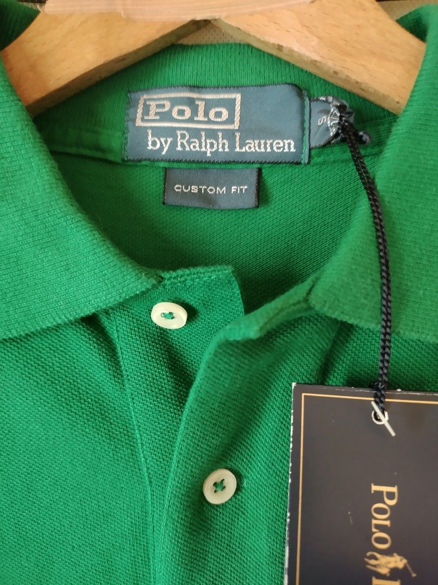 POLOラルフローレン ポロシャツ王冠マーク緑色 Sサイズ 新品 POLOラルフローレン ポロシャツ王冠マーク緑色 Sサイズ 新品