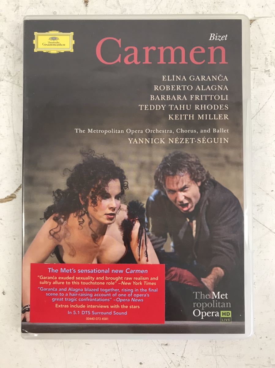 Yahoo!オークション - t0602-01 DVD Carmen The Metroplitan Opera Orc...