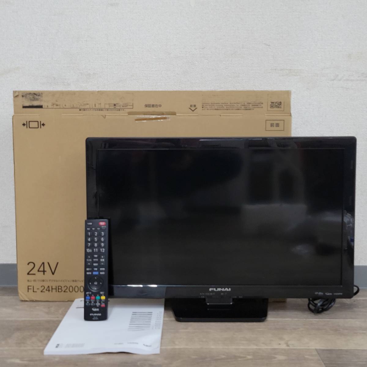 Yahoo!オークション - FUNAI/フナイ 24インチ/24型 液晶テレビ 地上・B...