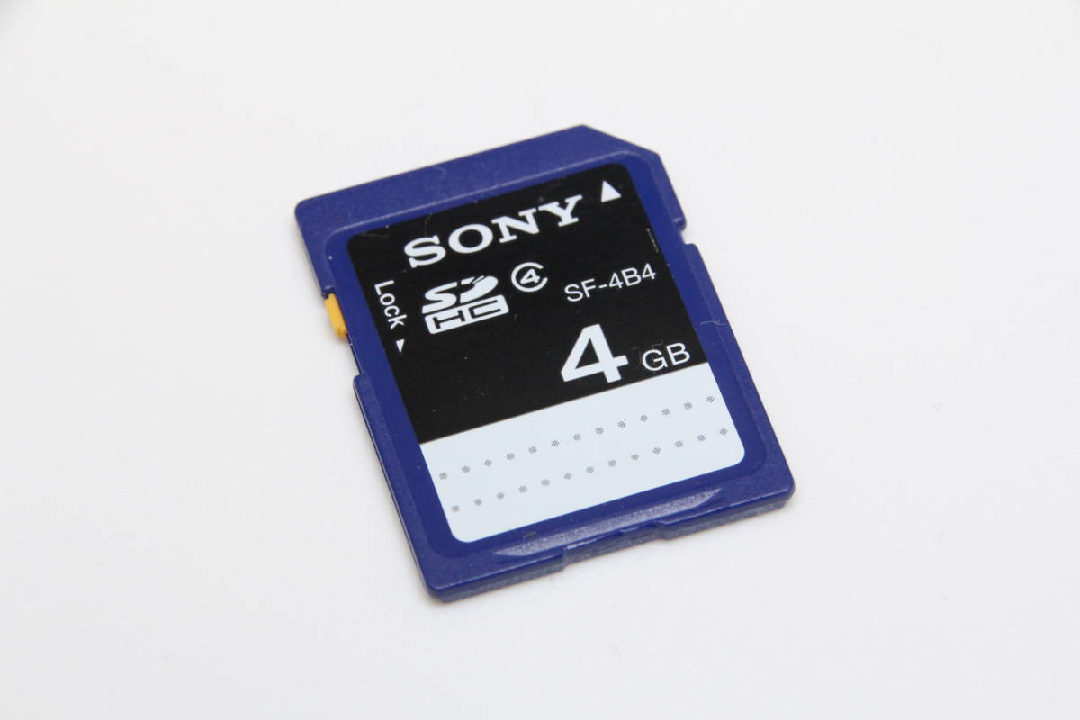 Yahoo!オークション - 4GB SDHCカード SONY ソニー
