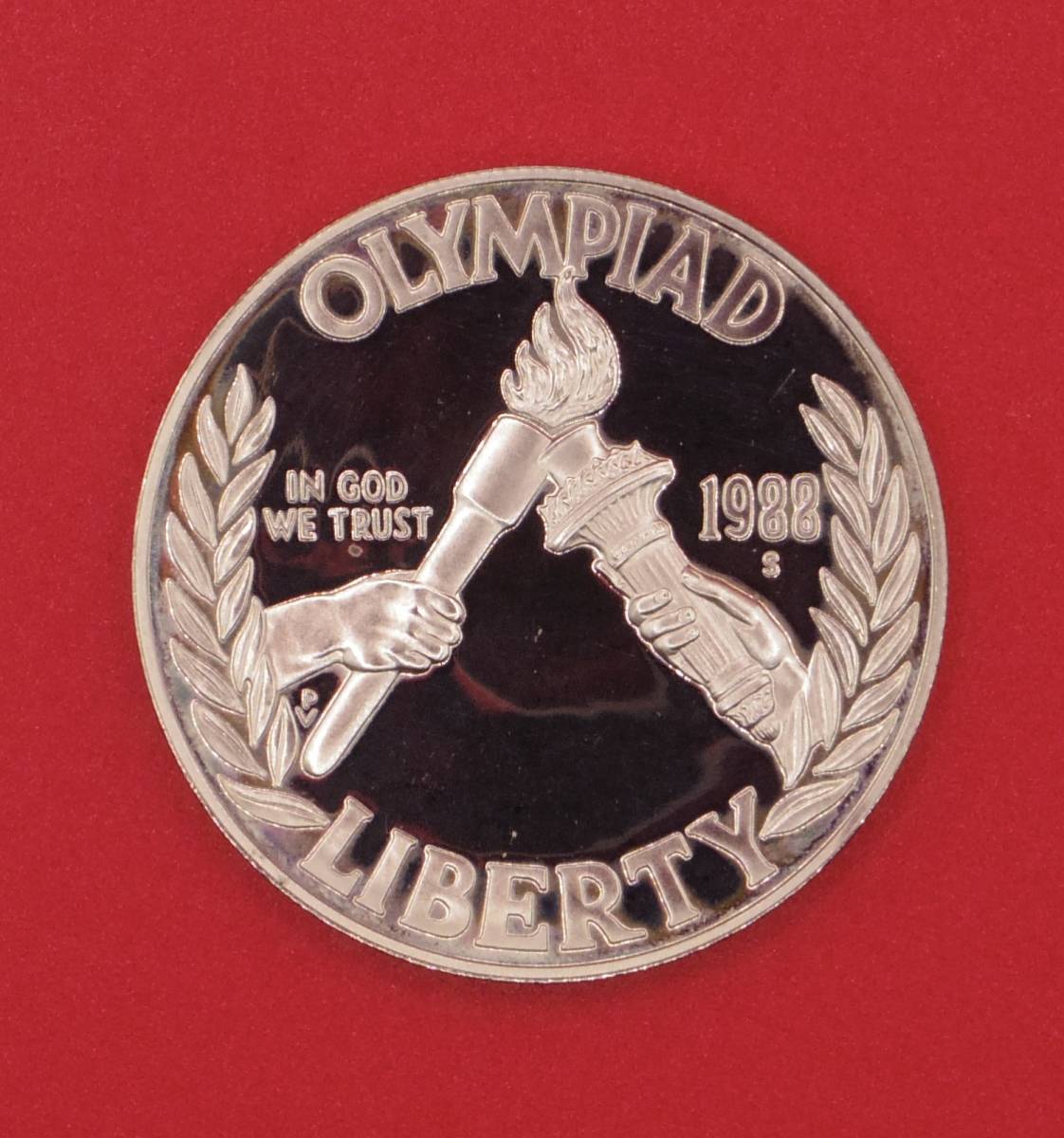 Yahoo!オークション - 1988 ソウル・オリンピック $1銀貨 SV900 26.8g