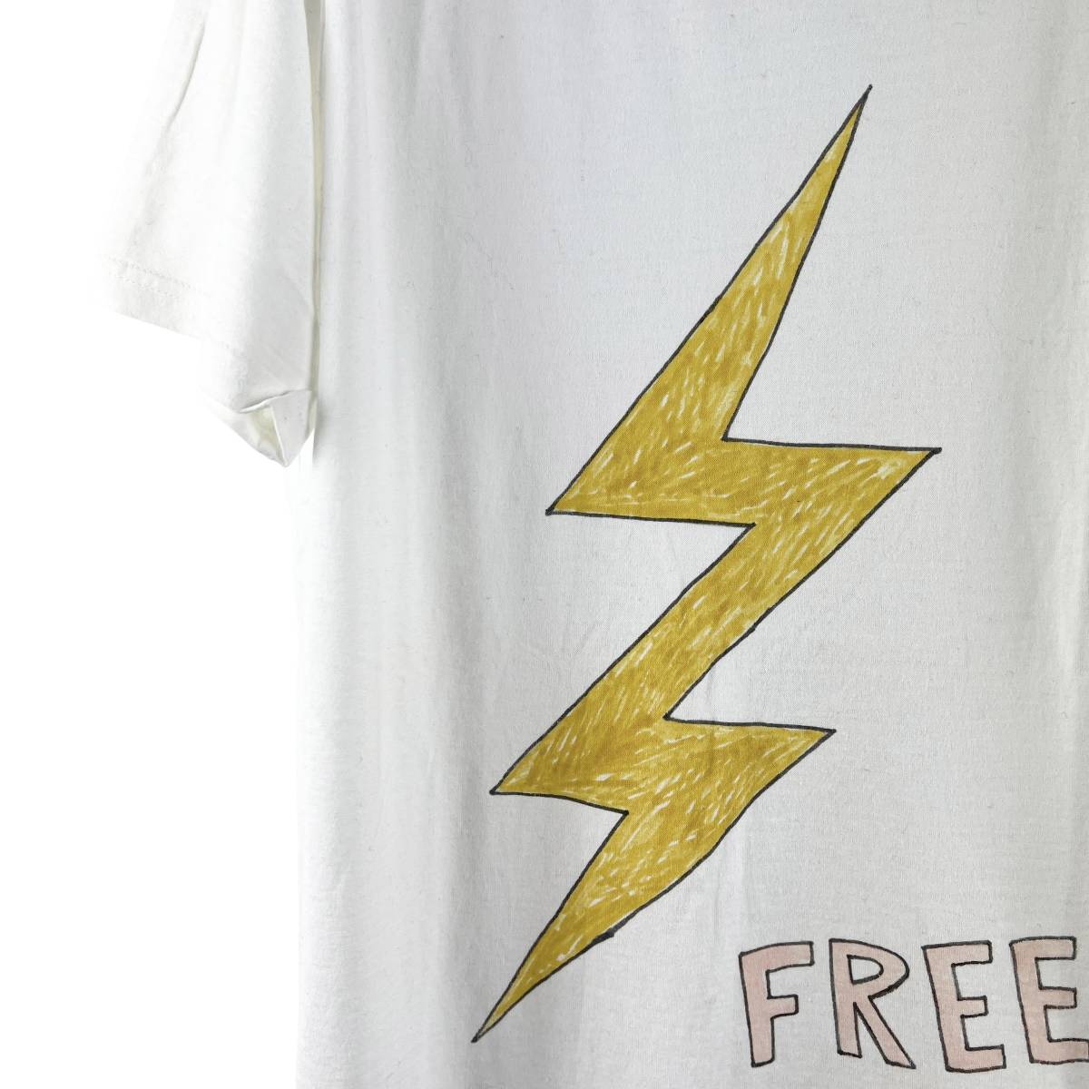 30%OFF】VISVIM(ビズビム) Thunder Drawing T Shirt (white 30%OFF】VISVIM(ビズビム) Thunder Drawing T Shirt (white