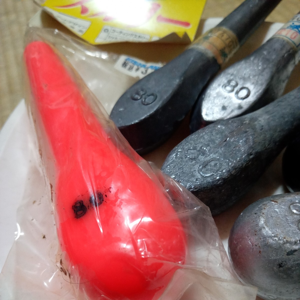 Yahoo!オークション - 京山型 オモリ スカリー 80号 1.7kg 船 ボート ...