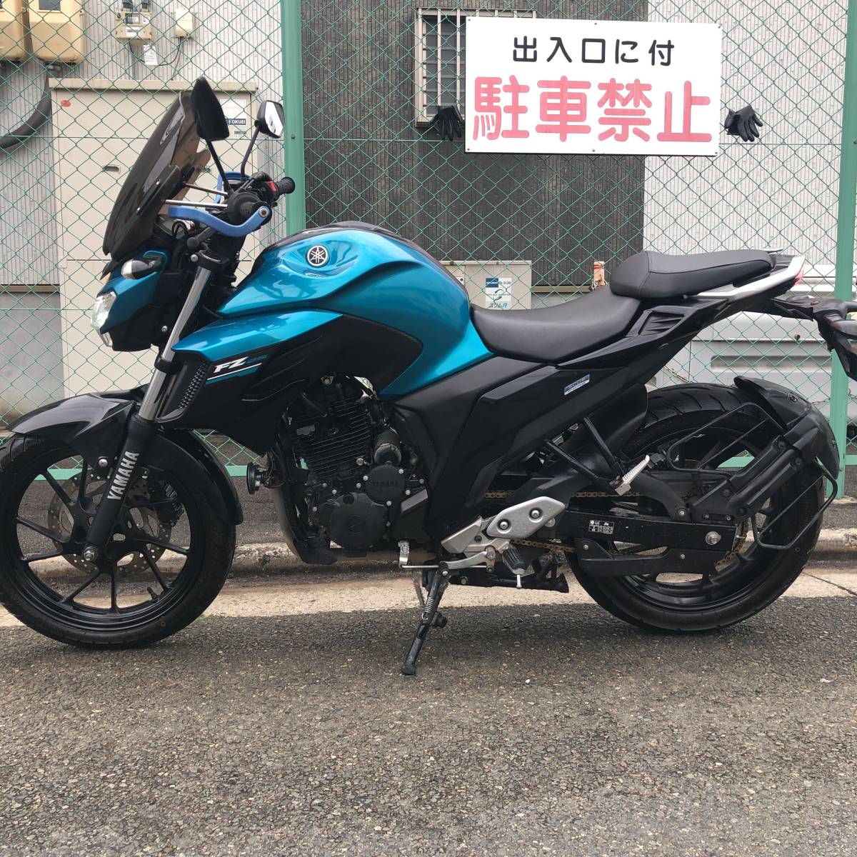 Yahoo!オークション - ヤマハ FZ25 RG42型 24655㎞ バリスティックブル...