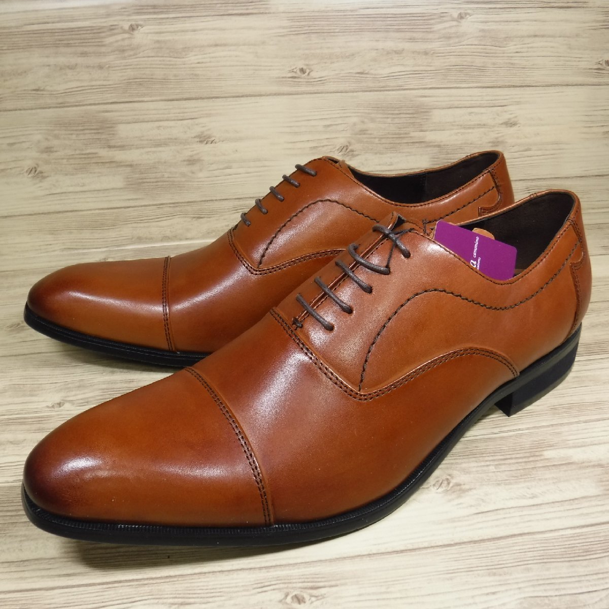 Yahoo!オークション - KK427 madras マドラス 定価16500円 茶 牛革 内...