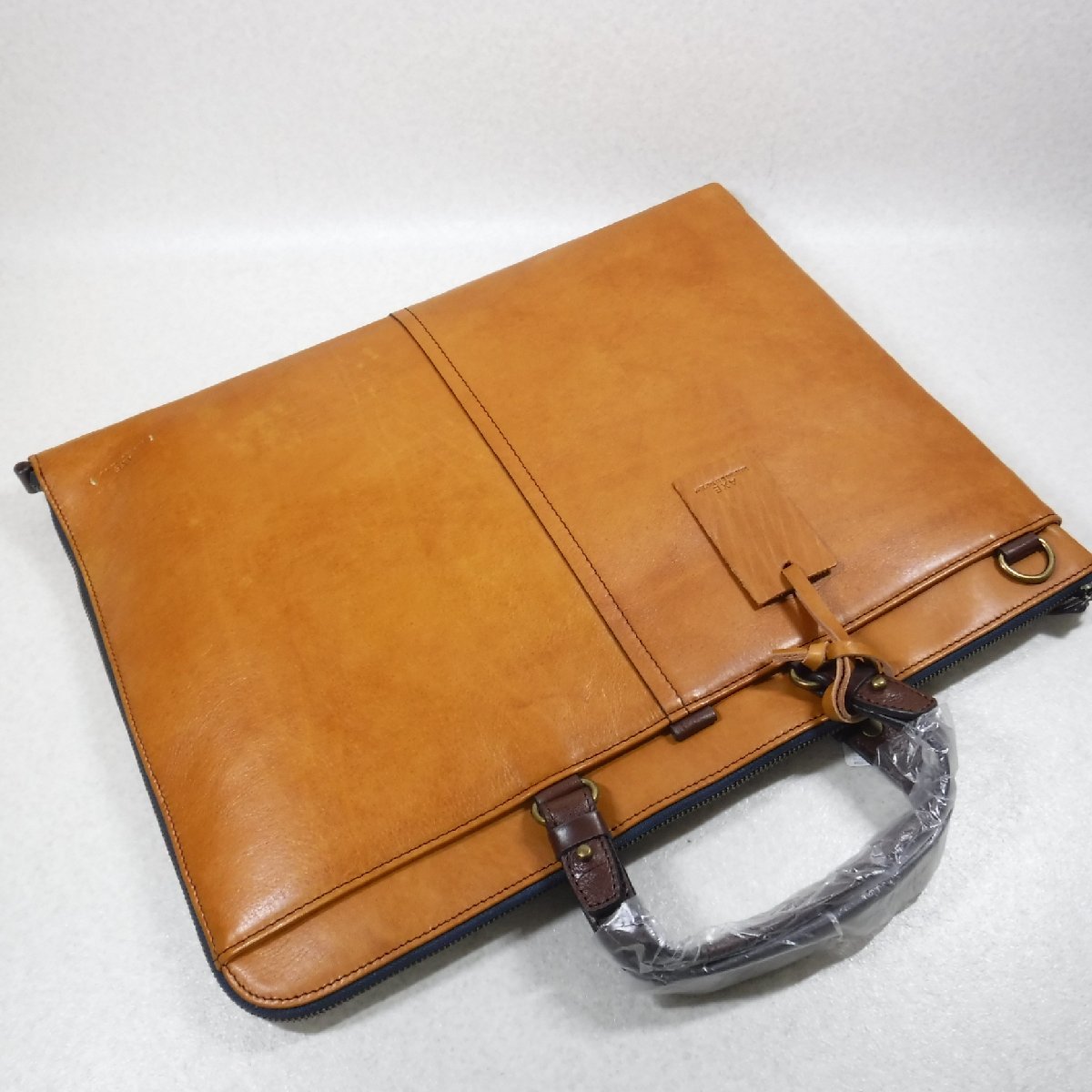 Yahoo!オークション - BB956 AXE アックス 定価31900円 レザービジネス...