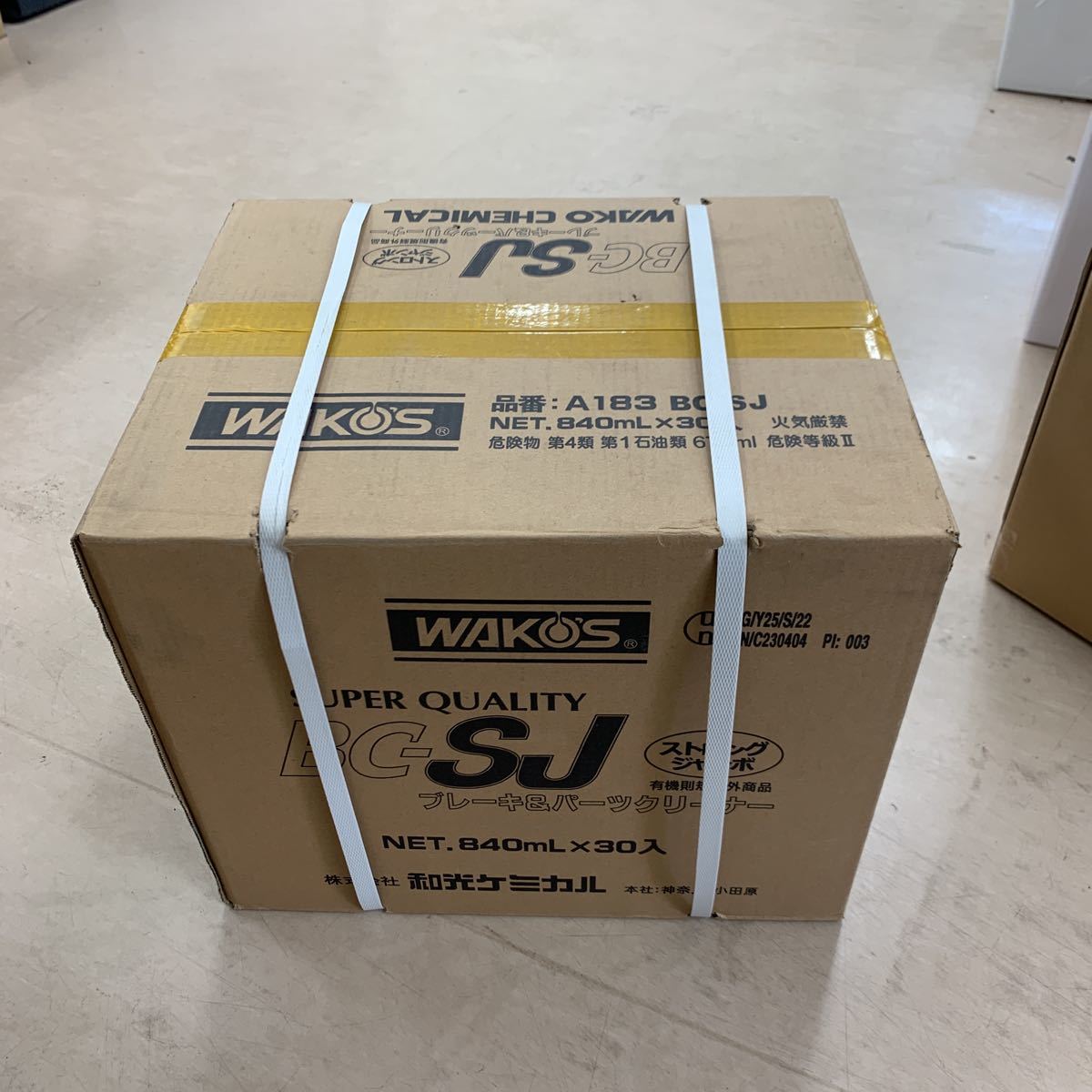 WAKOS ブレーキ&パーツクリーナー BC-SJ ストロングジャンボ A183 840mL×30入 ワコーズ(その他)｜売買されたオークション情報、yahooの商品情報をアーカイブ公開 ...