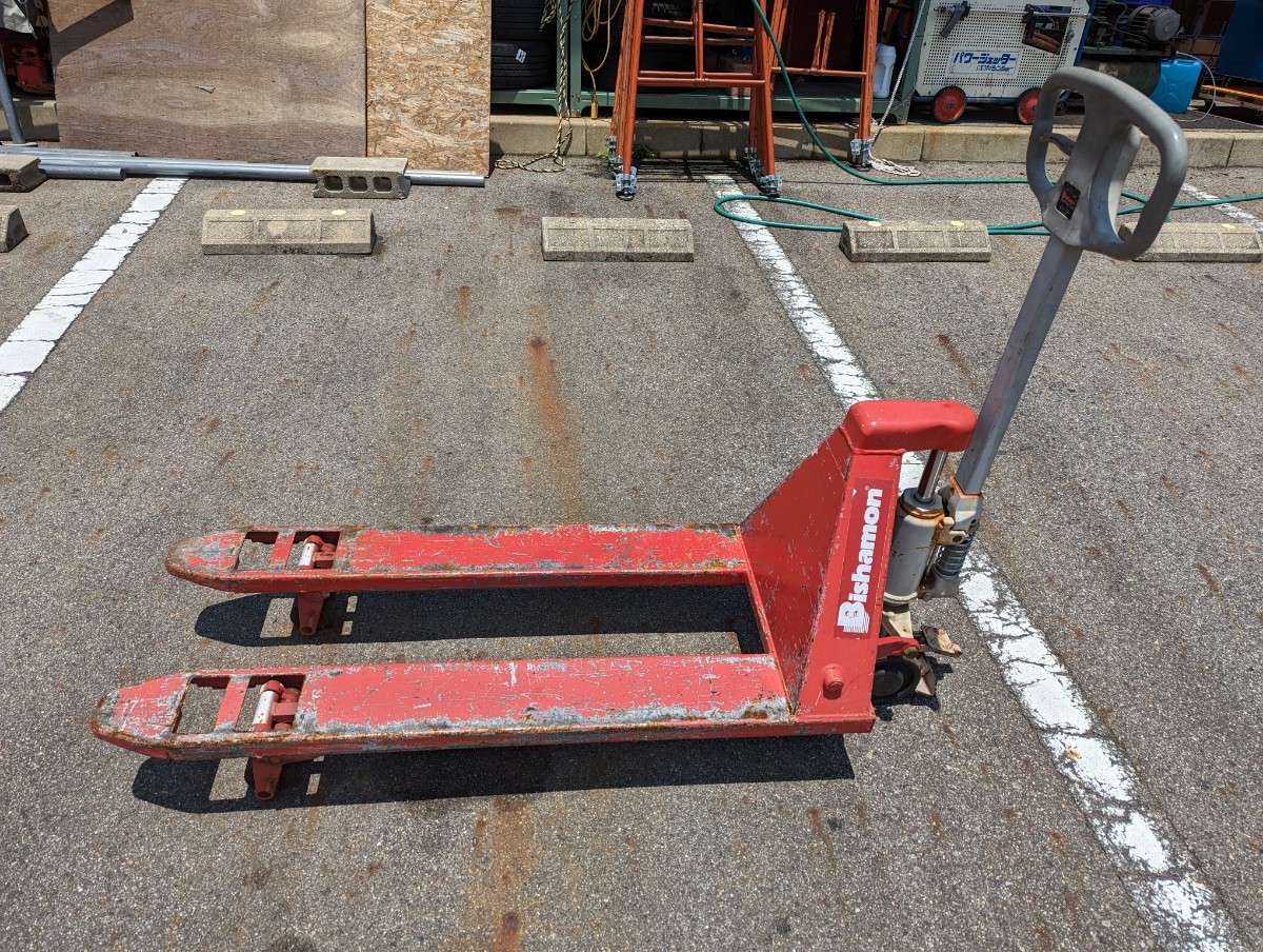 Yahoo!オークション - Bishamon ビシャモン ハンドリフト BM11L 1100kg...