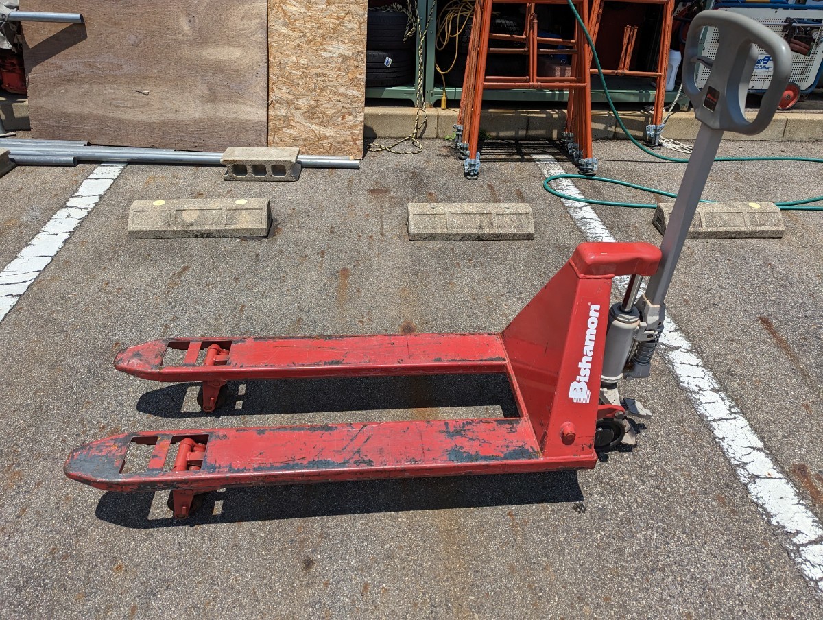 Yahoo!オークション - Bishamon ビシャモン ハンドリフト BM11L 1100kg...