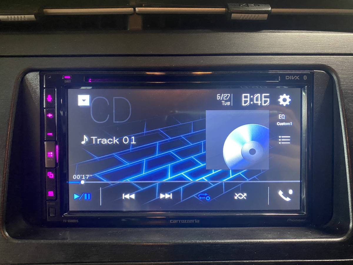 Yahoo!オークション - C28 オーディオ カロッツェリア FH-8500DVS CD/D...