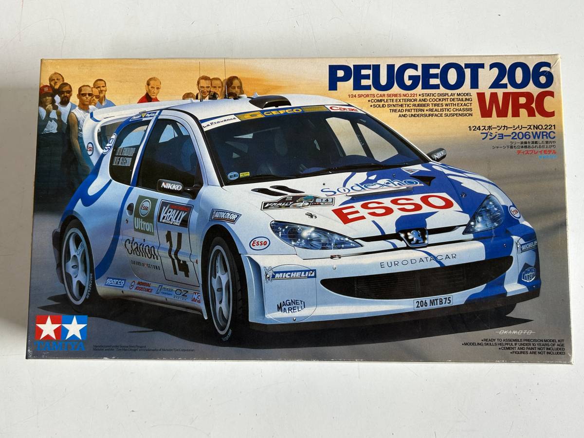 Yahoo!オークション - ⑮j54 TAMIYA タミヤ PEUGEOT 206 WRC プジョー 1...
