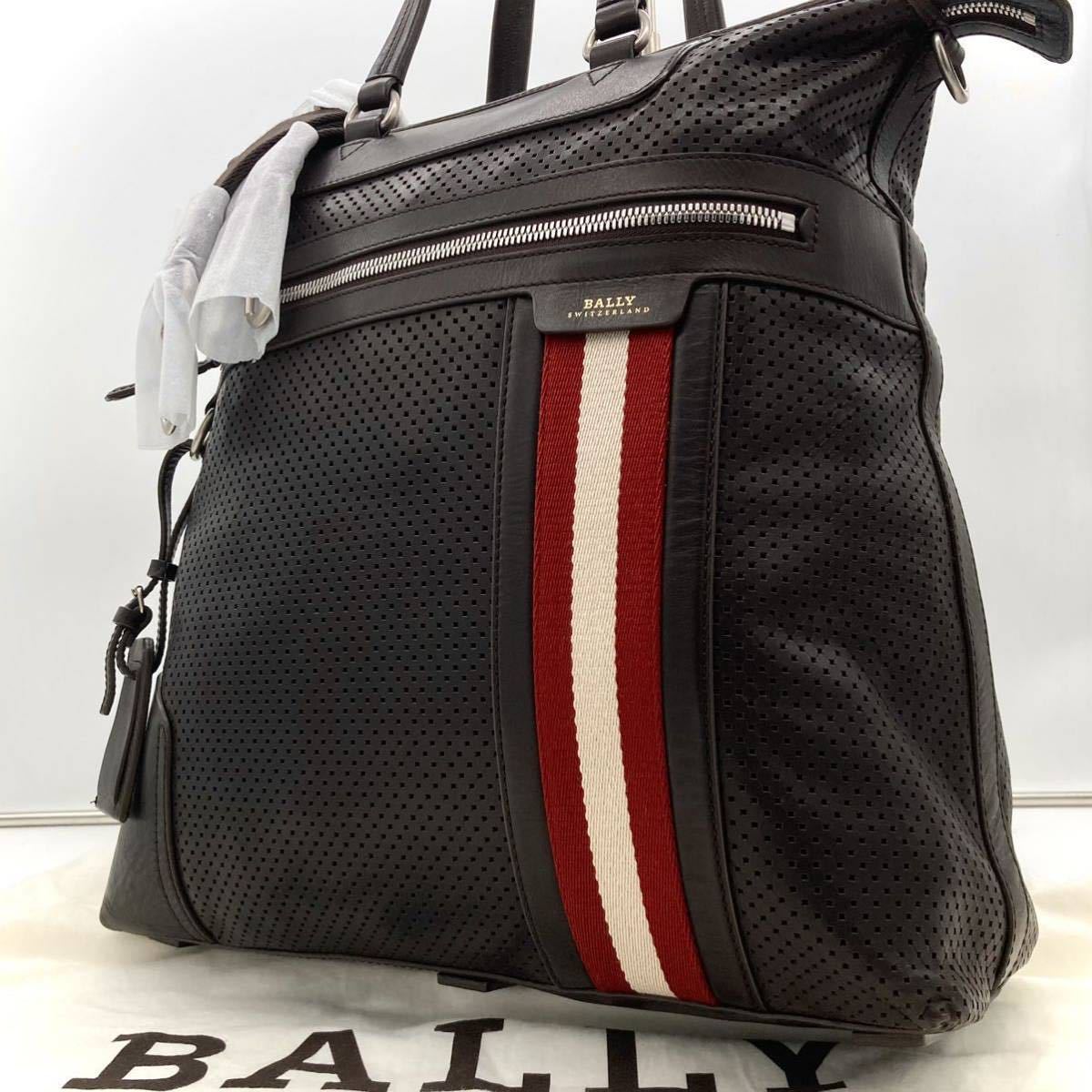 Yahoo!オークション - 【極美品】 BALLY 2way トート ビジネスバッグ ...