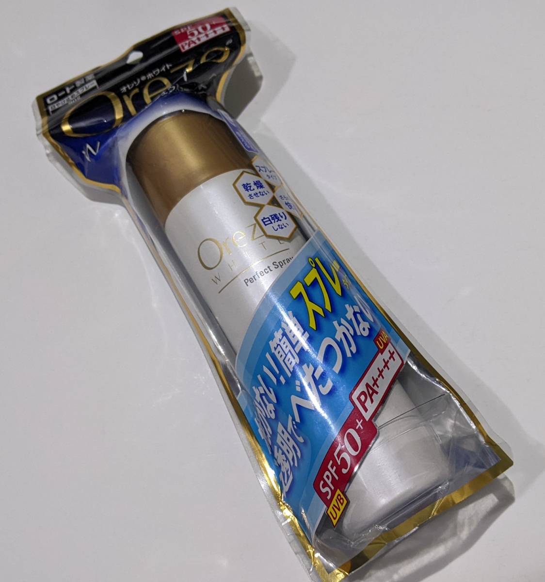 Yahoo!オークション - オレゾ ホワイト パーフェクトスプレー UV 90g S...