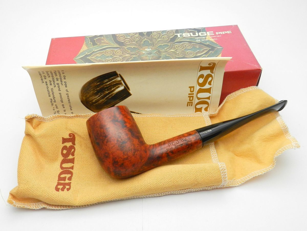 1円スタート パイプ煙草 PCJ'82 10th Championship TSUGE ツゲ 柘製作所 REAL BRIAR リアルブライヤー 箱付き 喫煙具 6 S214(パイプ)｜売買され ...