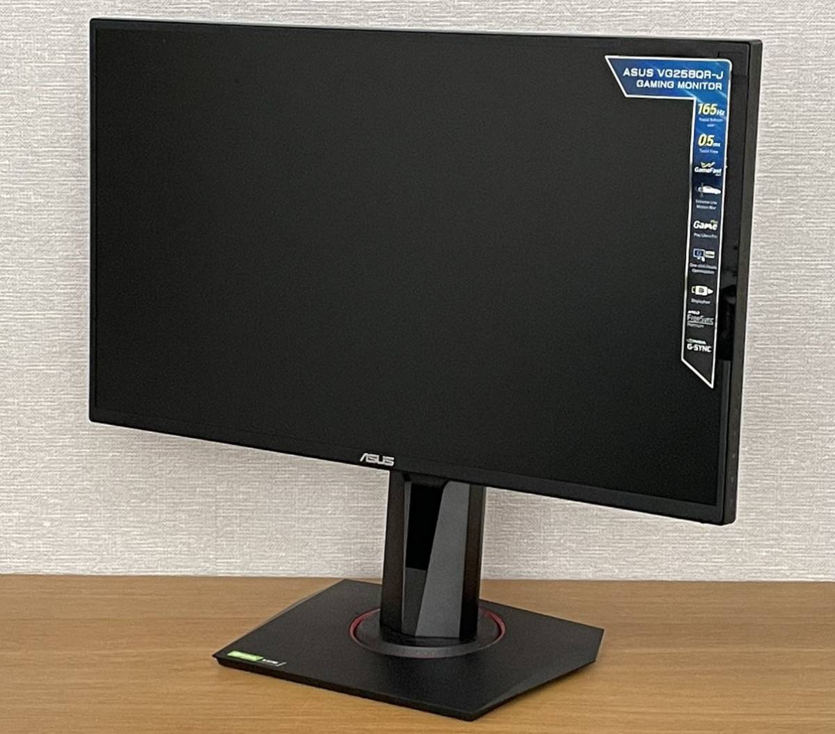 ASUS ゲーミングモニター 2022/10 VG258QR-J 美品 ケーブル付き ASUS ゲーミングモニター 2022/10 VG258QR-J 美品 ケーブル付き