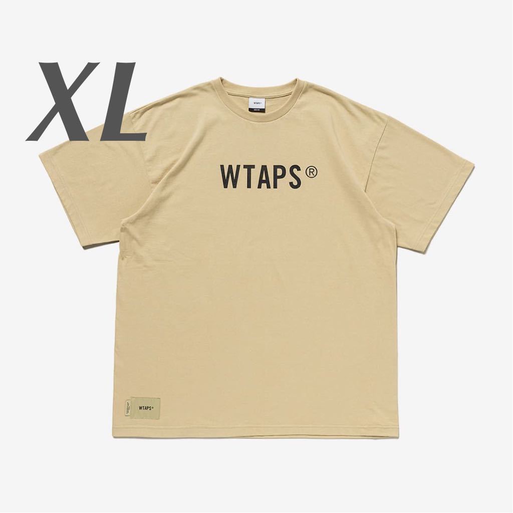 Yahoo!オークション - WTAPS 23SS SPOT SIGN/SS/COTTON BEIGE XL Tシャ...