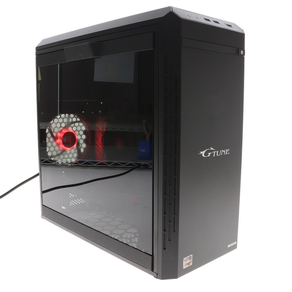1円 mouse computer G-Tune Ryzen 5 4500 16GB RTX 3060 SSD 512GB Windows キーボード パッド デスクトップ パソコン PC ...