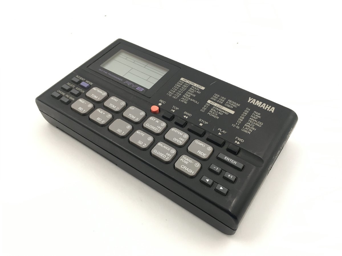 代購代標第一品牌－樂淘letao－♪ 【YAMAHA ヤマハ】リズム プログラマー RY8 0726 4