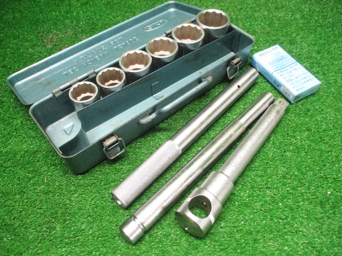 Yahoo オークション 浅落f421 Ktc ソケットレンチセット 差込角19mm
