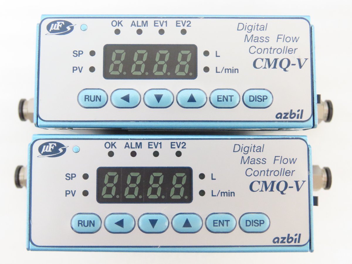 代購代標第一品牌－樂淘letao－ 80☆動作品 Yamatake ヤマタケ CMQ-V デジタルマスフローコントローラ 2台まとめて☆0712-881