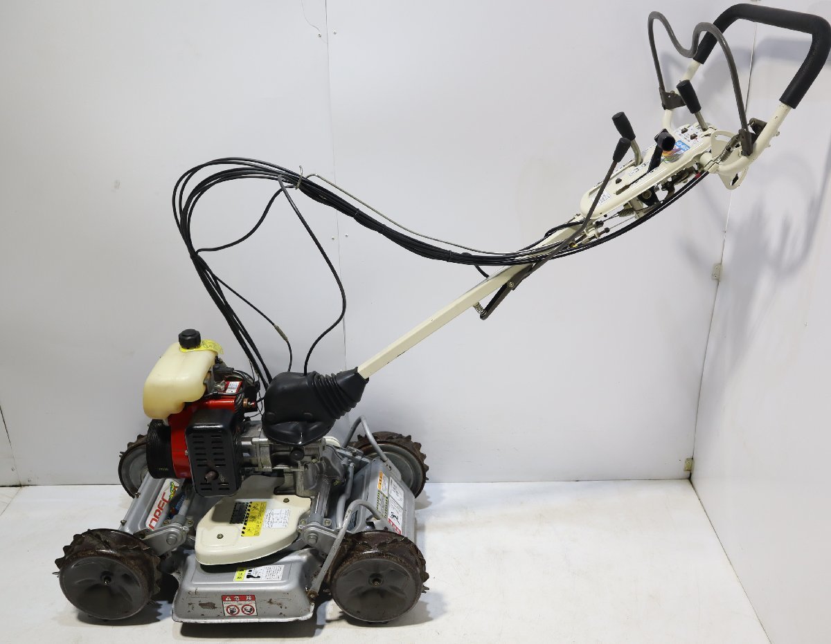 Yahoo!オークション - 西H OREC オーレック スパイダーモア 自走式草刈...