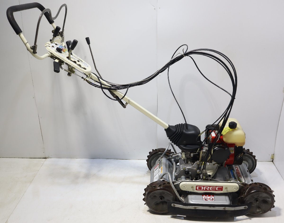 Yahoo!オークション - 西H OREC オーレック スパイダーモア 自走式草刈...