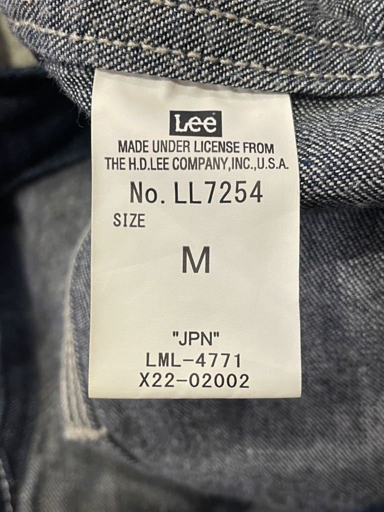 Yahoo!オークション - 定番人気 LEE リー LL7254 濃紺 デニム オーバー...