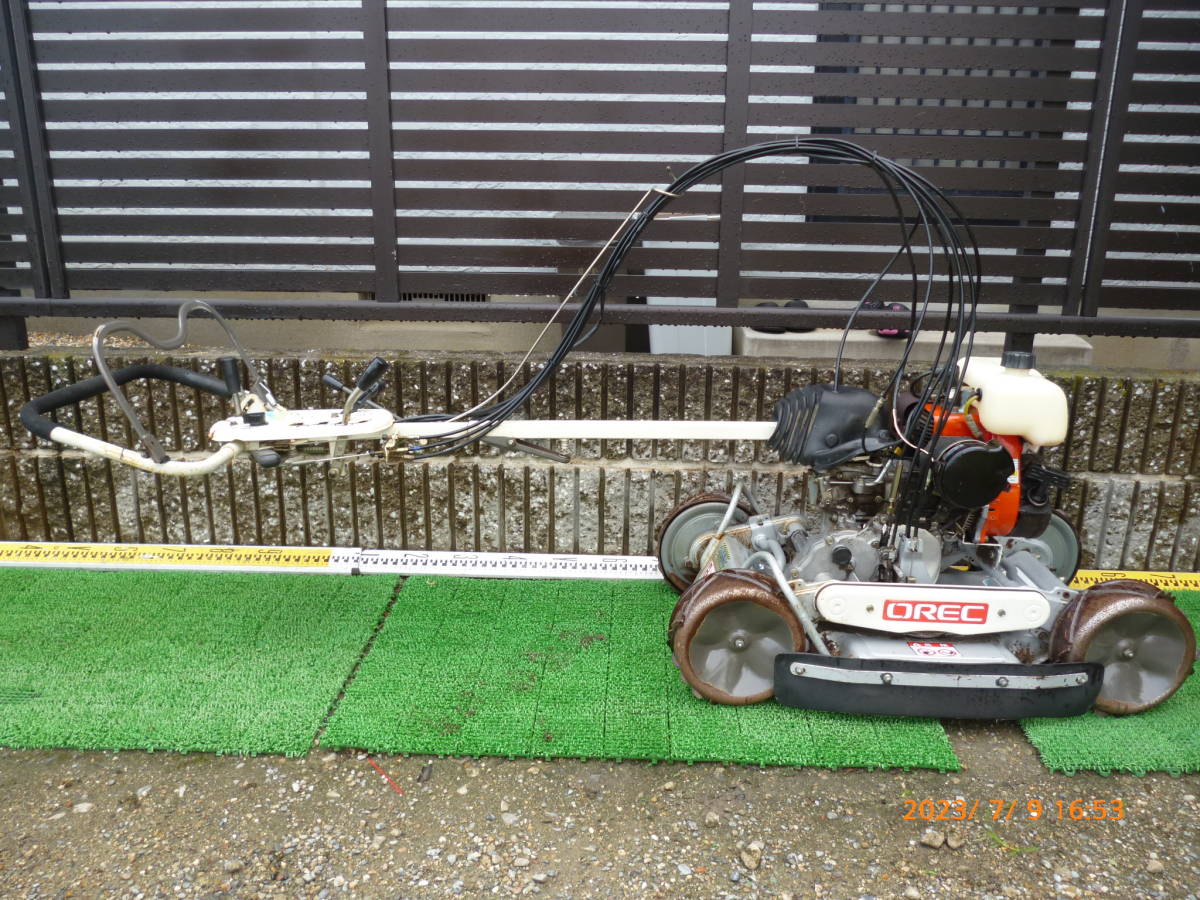 Yahoo!オークション - オーレック OREC SP850 SP 850 4WD 自走 歩行 草...