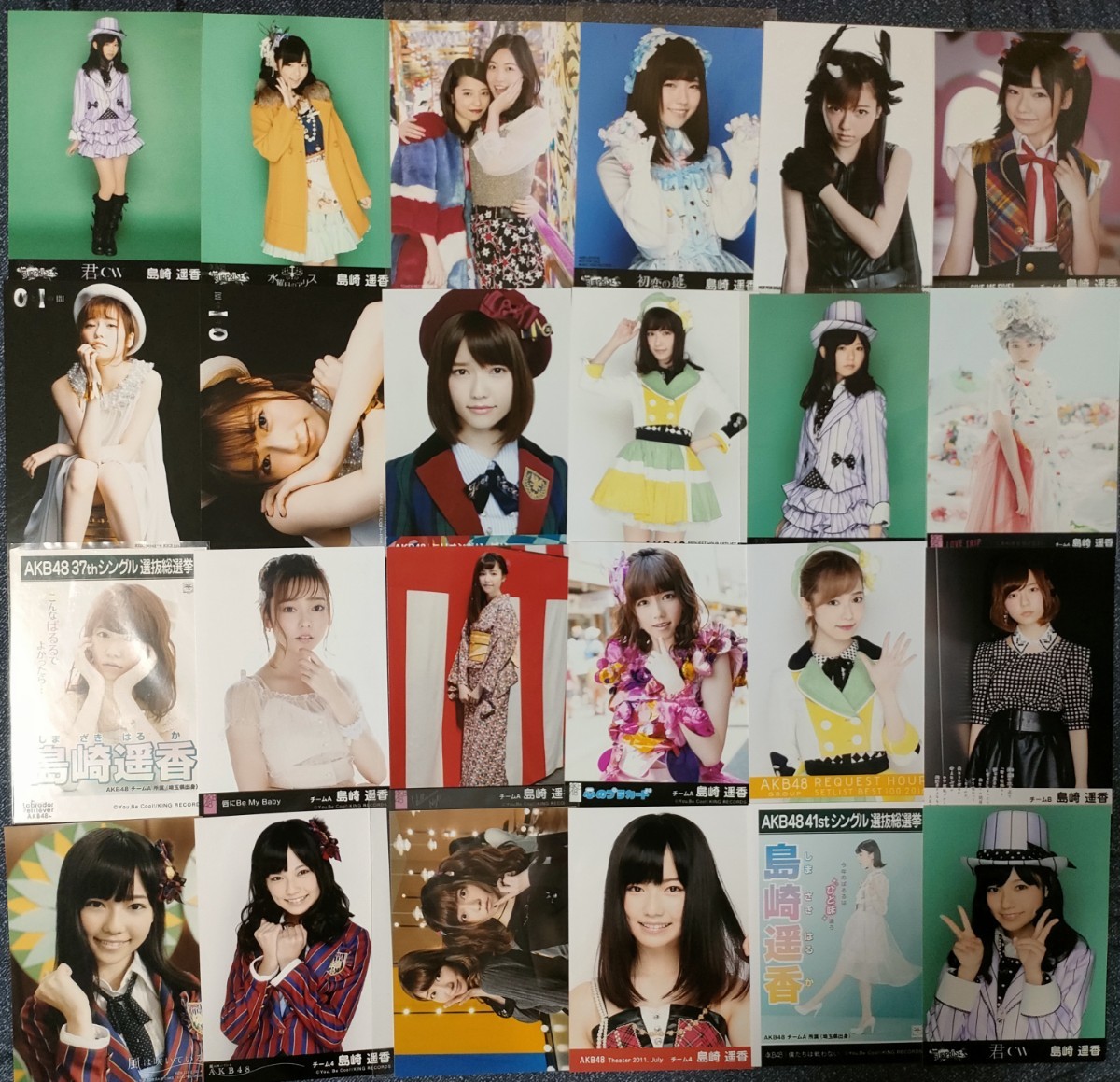 代購代標第一品牌－樂淘letao－AKB48 島崎遥香 生写真48枚 ブロマイド グッズ 限定 ぱるる 非売品 アイドル