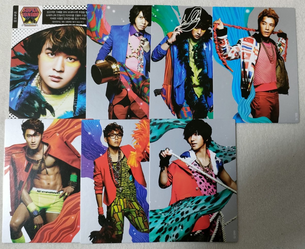 代購代標第一品牌－樂淘letao－SUPER JUNIOR トレカ 91枚 グッズ セット 公式 韓流 ライブ カード