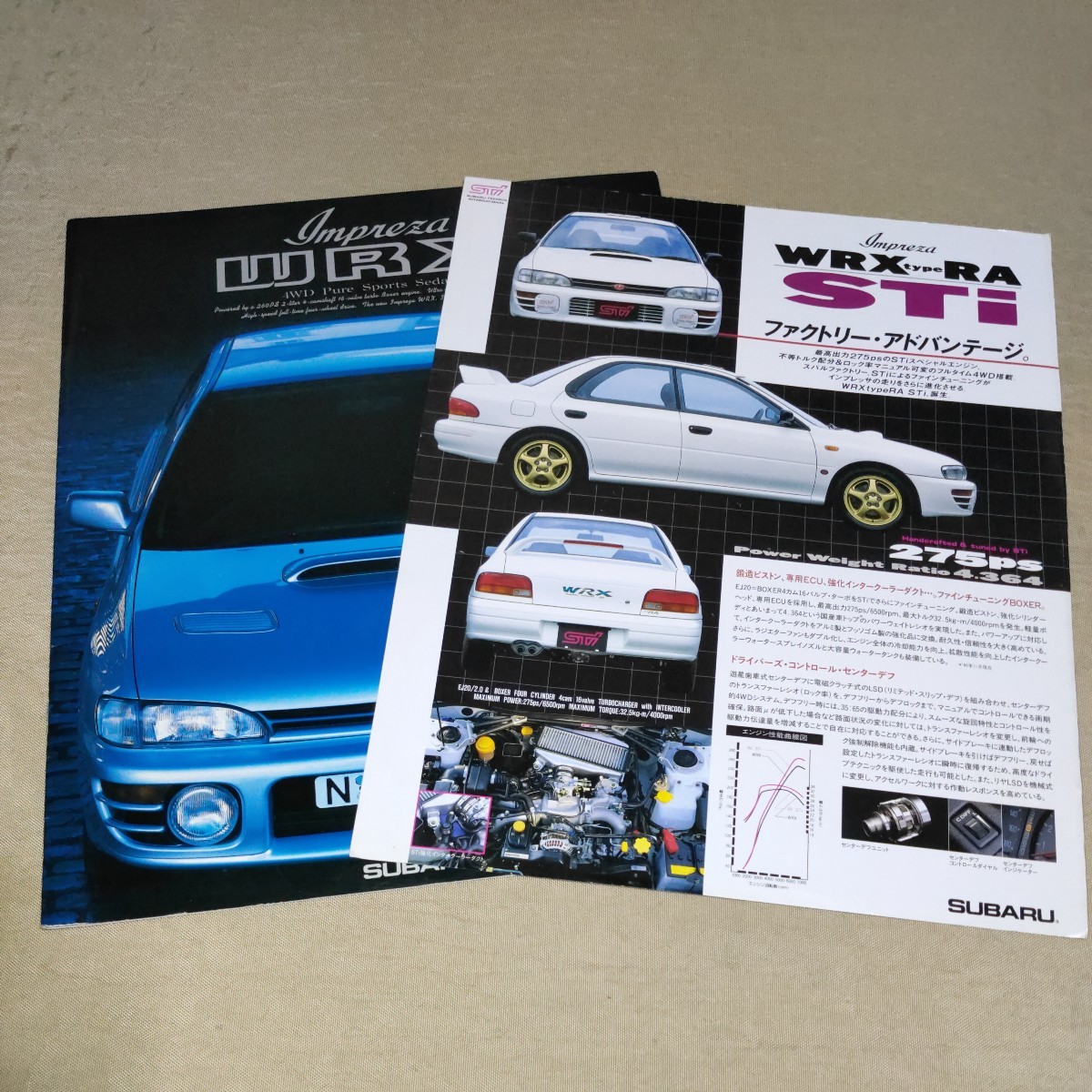 Yahoo!オークション - カタログ インプレッサ/GC8 WRX/STi/typeRA/ファ...