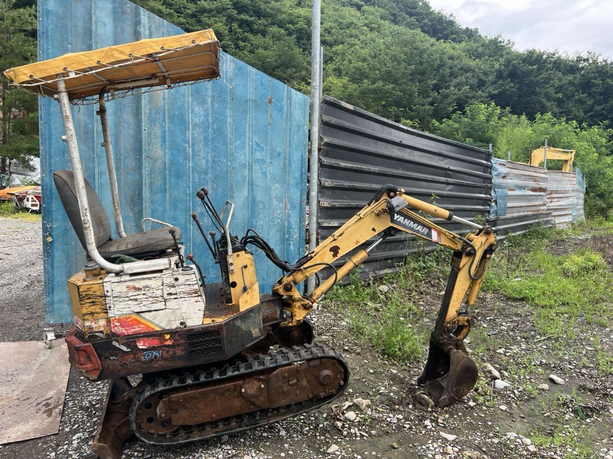 ヤンマー 1.0t ミニ油圧ショベル YB101-2-UZ / ユンボ 引き取り限定長野市 2841時間(建設機械、重機)｜売買されたオークション情報、yahooの商品情報をアーカイブ公開 ...