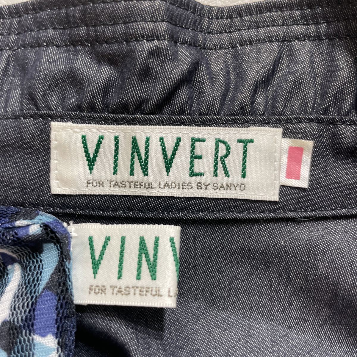 Yahoo!オークション - 180 美品 VINVERT バンベール アンサンブル シア...